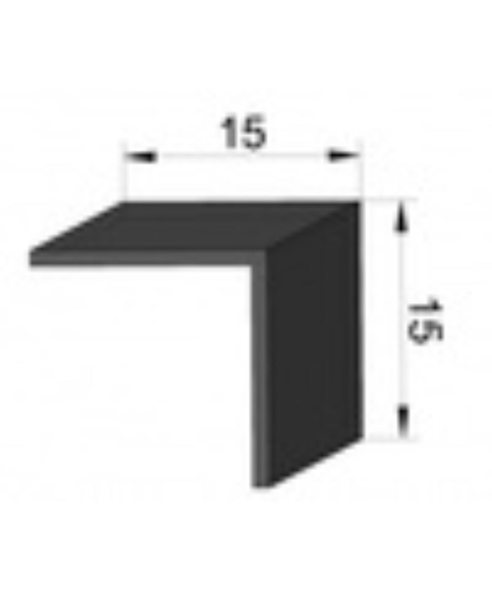 15X15X2700MM REUNALISTA MUOVIA VALKOINEN - Heinolan Levy Ja Lista